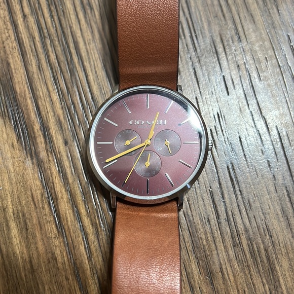 Accessories | Coach Genuine Leader Watch | Poshmark
